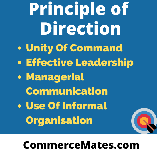 Importance, Principle and Elements of Direction