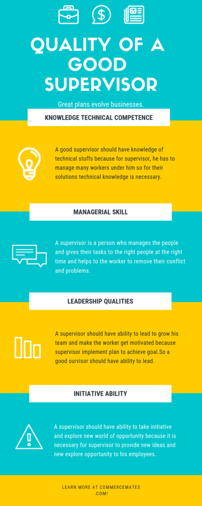 QUALITY OF SUPERVISOR - CommerceMates
