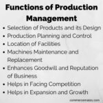 What is Production Management? Meaning, Importance, Nature, Scope ...