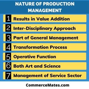 What is Production Management? Meaning, Importance, Nature, Scope ...