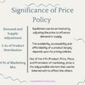Price Policy and It's Objectives: With Examples